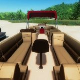 Bennington Pontoon Boat v2.0.0.0 - FS25 / FS22 Mod