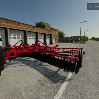 CASE IH 580 DISK CULTIVATOR V1.0.0.0 - FS25 / FS22 Mod