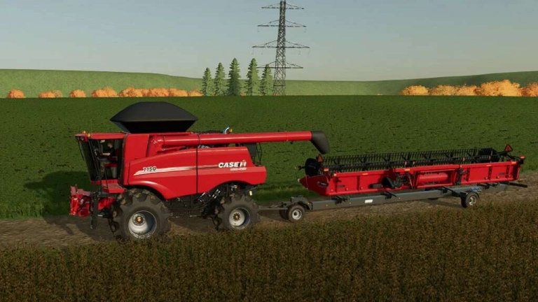 Case IH 7150 Rice Version v1.0.0.1 - FS25 / FS22 Mod