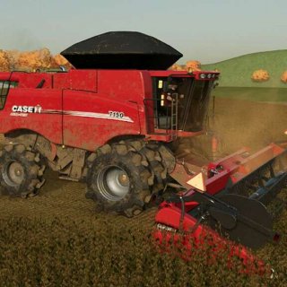 Case IH 7150 Rice Version v1.0.0.1 - FS25 / FS22 Mod