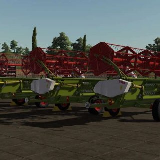 Claas C450-C600 Headers Pack v1.0 - FS25 / FS22 Mod