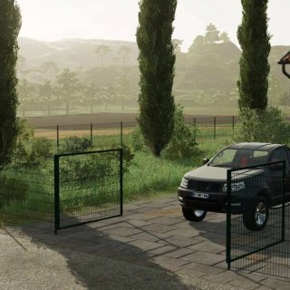 Double Rod Mat Fence Pack v1.0.0.0 - FS25 / FS22 Mod
