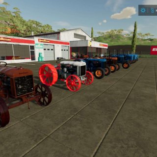 Fordson Tractor Pack V1.0.0.0 - FS25 / FS22 Mod
