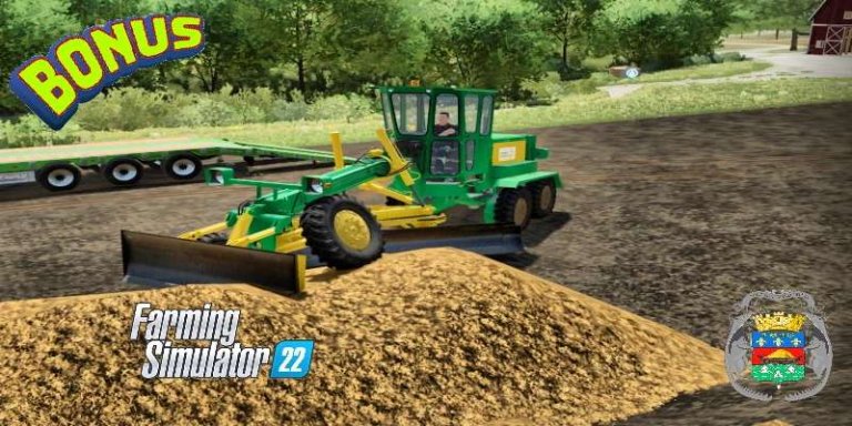 GRADER RIBAL TP v1.0.0.0 - FS25 / FS22 Mod