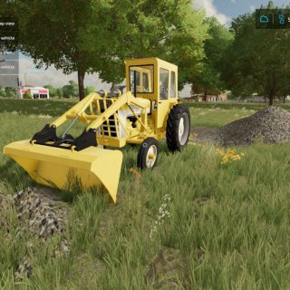 International Harvester 340 Utility Backhoe V1.0.0.0 - FS25 / FS22 Mod
