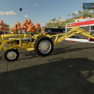 International Harvester 340 Utility Backhoe V1.0.0.0 - FS25 / FS22 Mod
