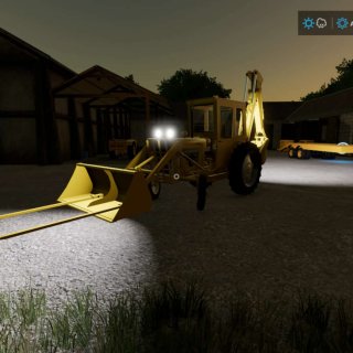 International Harvester 340 Utility Backhoe V1.0.0.0 - FS25 / FS22 Mod