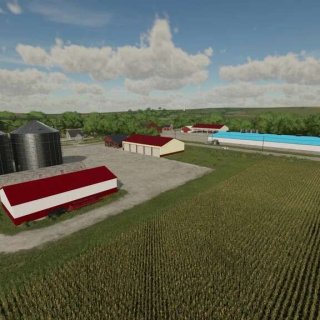 Iowa Plains View Map v1.0.0.0 - FS25 / FS22 Mod