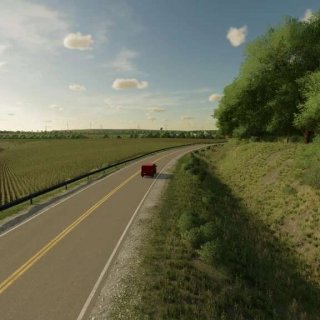 Iowa Plains View Map v1.0.0.0 - FS25 / FS22 Mod