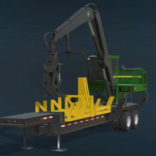 John Deere 437D SawBuck v1.0.0.0 - FS25 / FS22 Mod