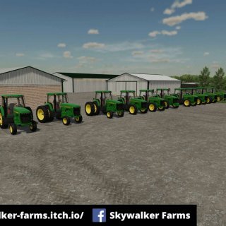 John Deere 8000/8010 Series v1.0.0.1 - FS25 / FS22 Mod