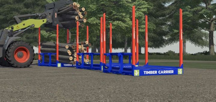Lizard Timber Carrier Mods | FS22 Mods | Farming Simulator 22 Mods