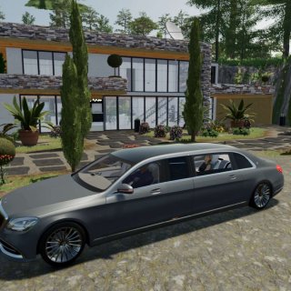 Maybach S650 Pullman v1.0.0.0 - FS25 / FS22 Mod
