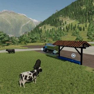 Open Cattle Pasture v1.0.0.0 - FS25 / FS22 Mod