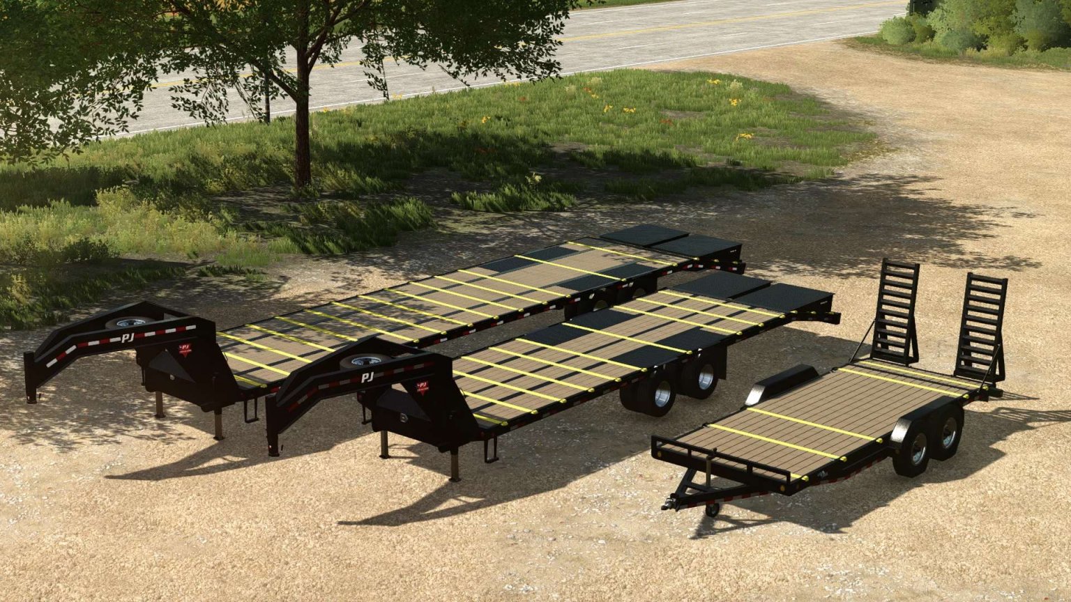 PJ Trailer Pack v1.0.0.0 - FS25 / FS22 Mod