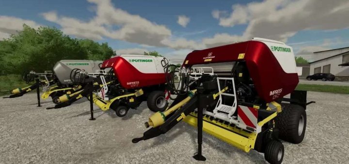 Vicon Fast Baler Mods | FS22 Mods | Farming Simulator 22 Mods