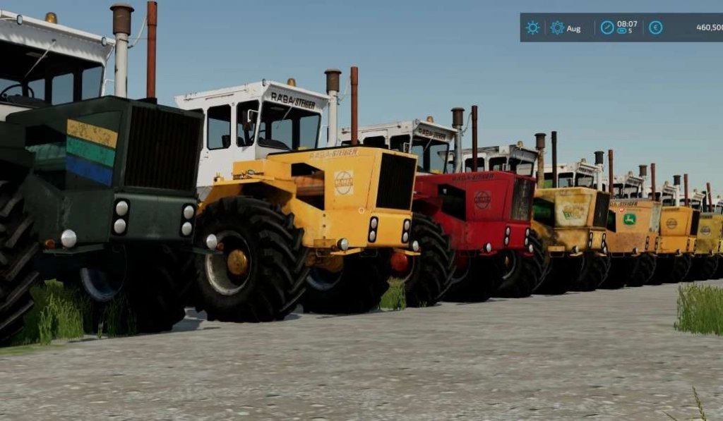 Rába Steiger 250 pack v1.0.0.0 - FS25 / FS22 Mod