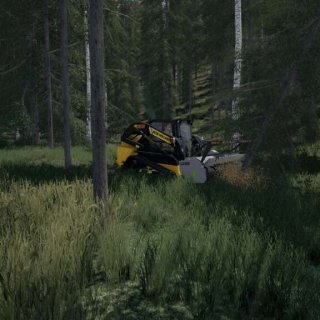 Skid-Steer Forestry Mulcher v1.0.0.0 - FS25 / FS22 Mod