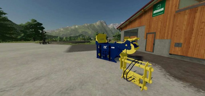 Straw Blower Warzee Mods | FS22 Mods | Farming Simulator 22 Mods