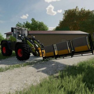 Wheel Loader Long Forks Pack v1.1.0.0 - FS25 / FS22 Mod