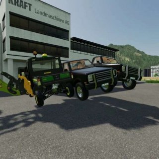 Wheel Loader Long Forks Pack v1.1.0.0 - FS25 / FS22 Mod