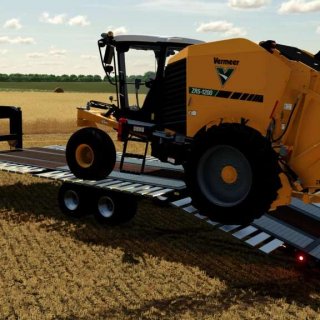 50Ft Gooseneck Transport Trailer v1.0.0.0 - FS25 / FS22 Mod