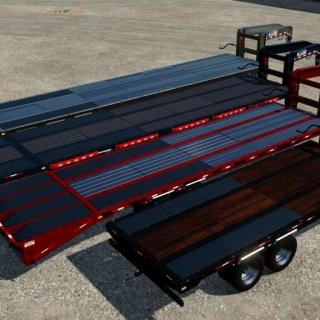 50Ft Gooseneck Transport Trailer v1.0.0.0 - FS25 / FS22 Mod