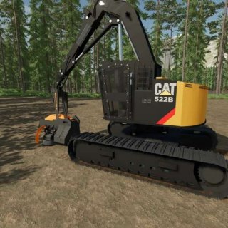 CAT 522B Processor v1.0.0.0 - FS25 / FS22 Mod