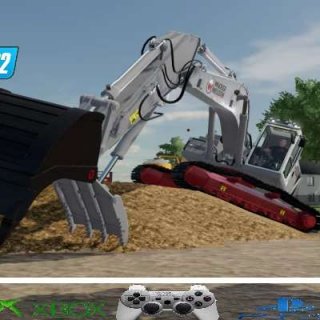 EXCAVATOR WACKER NEUSON v1.0 - FS25 / FS22 Mod