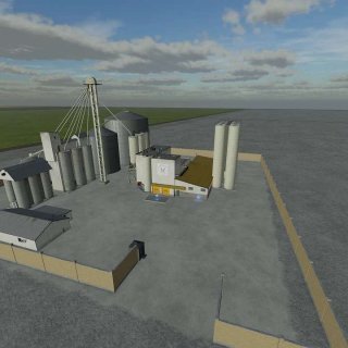 Grainmill without Pallet v2.0.0.0 - FS25 / FS22 Mod