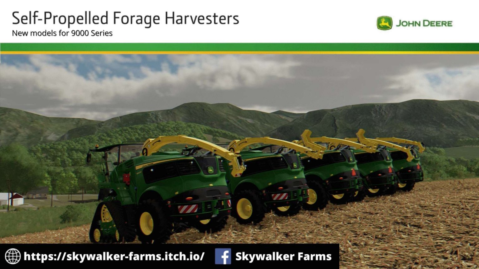 John Deere 9000 Series Self-Propelled Forage Harvesters v1.0 - FS25 ...
