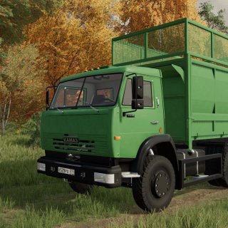 Kamaz GRAIN TRUCK v1.0.0.3 - FS25 / FS22 Mod