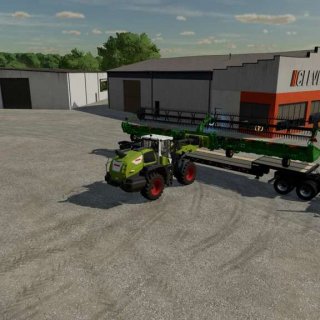 Lizard Wheel Loader Header Mover v1.0.0.0 - FS25 / FS22 Mod