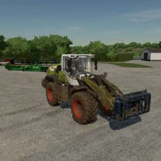 Lizard Wheel Loader Header Mover v1.0.0.0 - FS25 / FS22 Mod