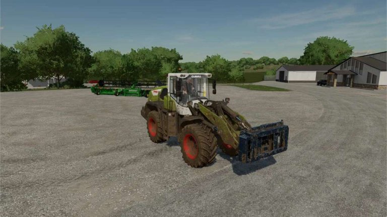 Lizard Wheel Loader Header Mover v1.0.0.0 - FS25 / FS22 Mod
