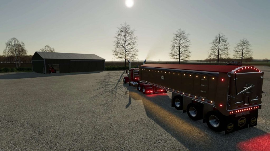 Mac Frameless End Dump v1.0.0.0 - FS25 / FS22 Mod