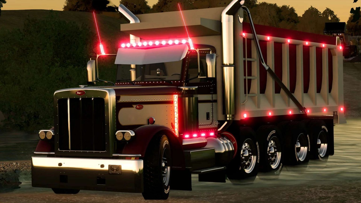 Peterbilt 379 dump v3.0 - FS25 / FS22 Mod