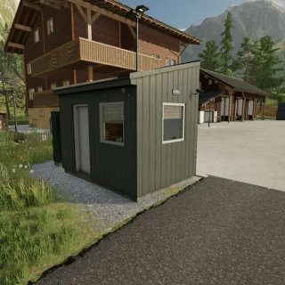 Security Houses Prefab v1.0.0.0 - FS25 / FS22 Mod