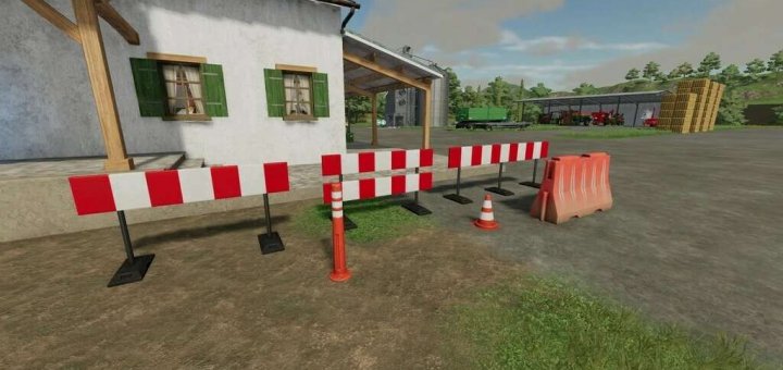 Traffic Warning Signs Mods | FS22 Mods | Farming Simulator 22 Mods
