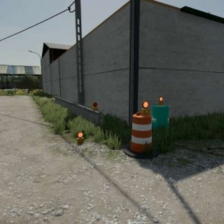 Traffic Warning Signs v1.1.5.0 - FS25 / FS22 Mod