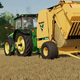Vermeer 605N Round Baler v1.0.0.0 - FS25 / FS22 Mod