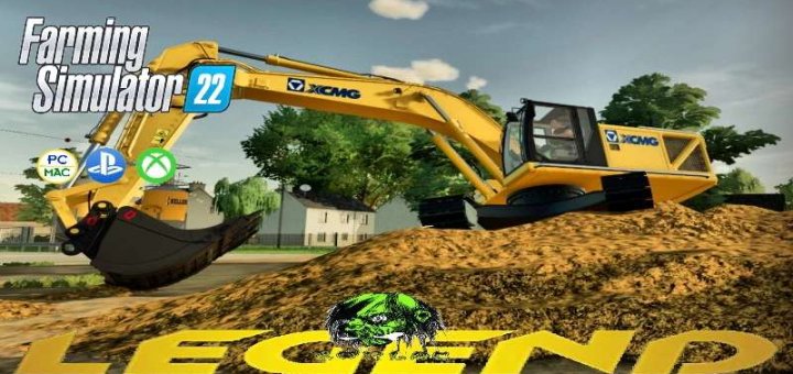 Farming Simulator 22 Forklifts, Excavators mods | FS22 Excavators