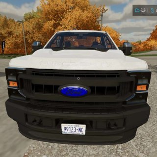 2022 Ford F350 Work Truck v1.0.0.0 - FS25 / FS22 Mod