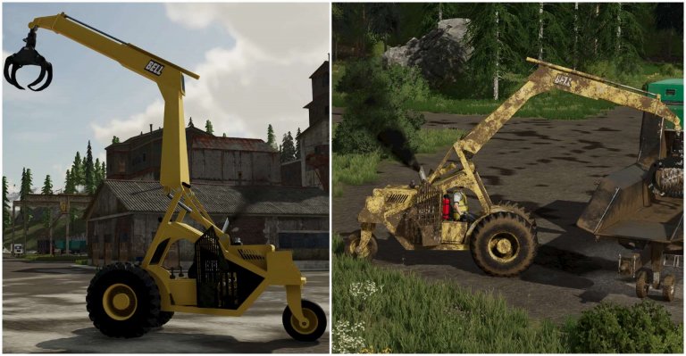 Bell Logger With Telescopic Arm and Grapple v1.0.0.0 - FS25 / FS22 Mod