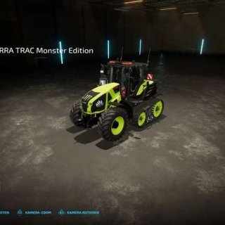 Claas Axion 960TT Monster Energy Edition v1.0 - FS25 / FS22 Mod
