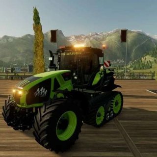 Claas Axion 960TT Monster Energy Edition v1.0 - FS25 / FS22 Mod