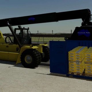 Container Reach Stacker v1.0.0.0 - FS25 / FS22 Mod