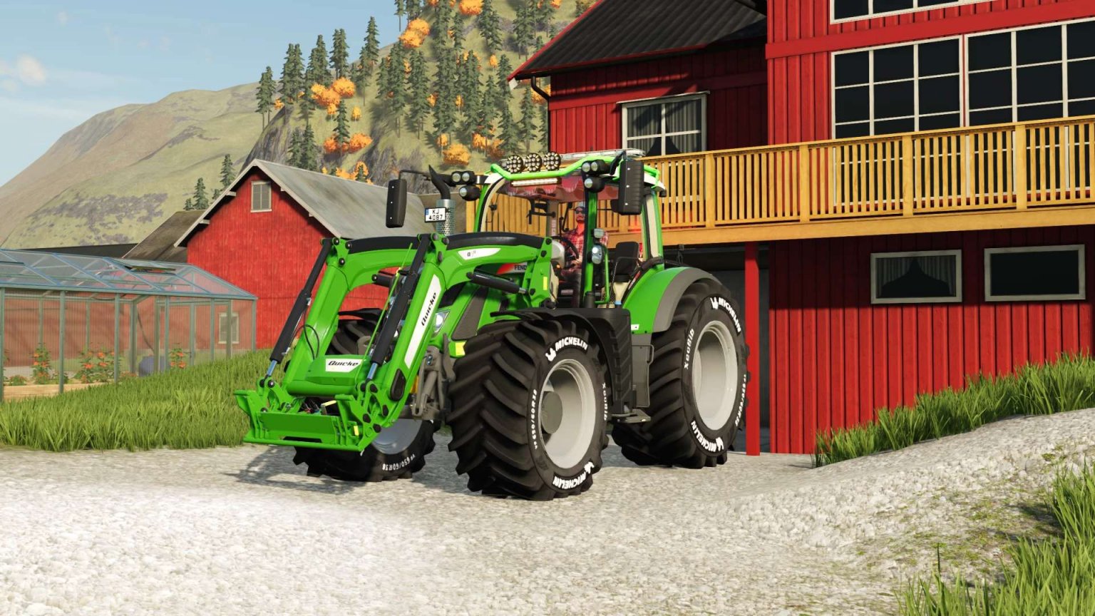 Fendt 700 Vario S4 Edited v1.0.0.0 - FS25 / FS22 Mod