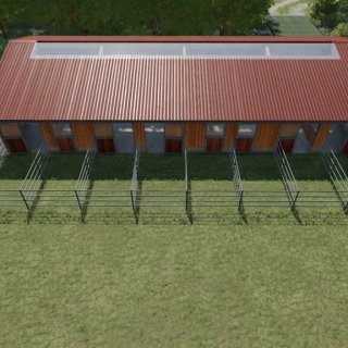 Horse Stable With Paddocks v1.1.0.0 - FS25 / FS22 Mod