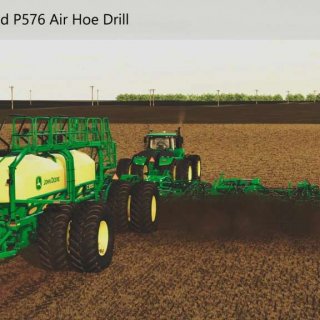 John Deere C850 Air Cart And P576 Air Hoe Drill v1.0.0.0 - FS25 / FS22 Mod